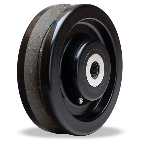 Hamilton 8" V-Grooved Wheel - 1250 lbs Capacity | Industrial Strength