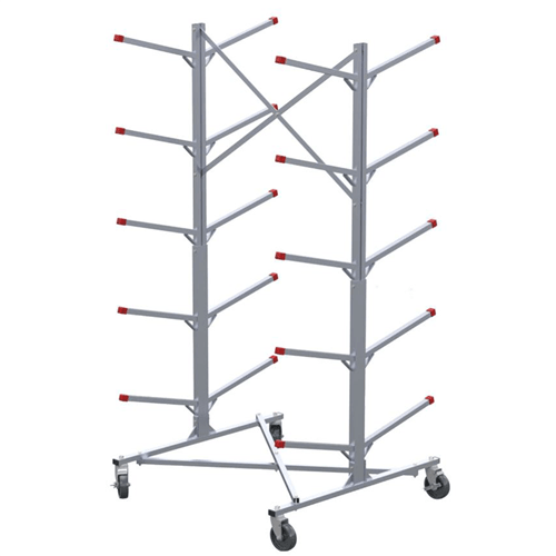 Mobile Bumper Rack - Caddy - 18" Arms