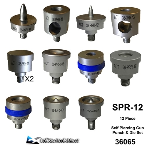 Punches and Dies - Aluminum Self-Piercing Rivet Gun