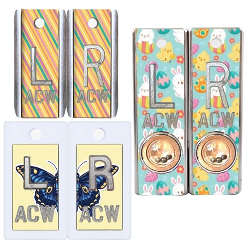 Holiday theme X-Ray Markers with aluminum or plastic casing include 3 ...