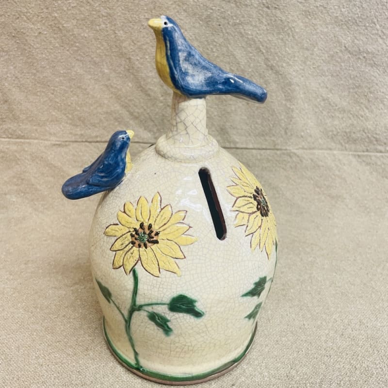 Sunflower Bird Bank $105