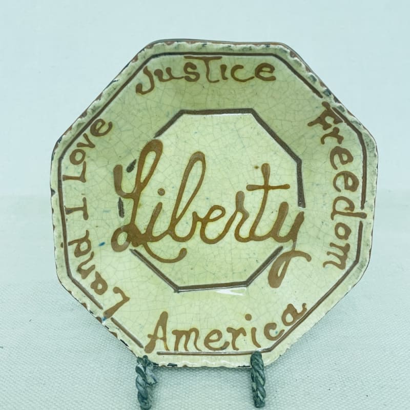 Liberty Freedom Justice Plate $45