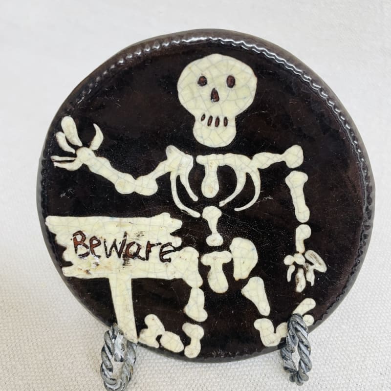 Small Skeleton Plate $30