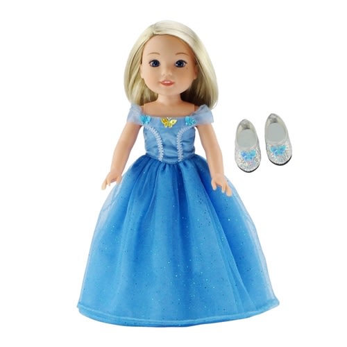 cinderella doll shoes