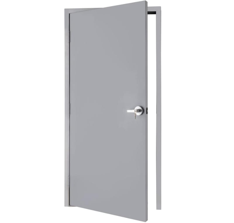 Steel Door & Frame | Weld Into Place Door System