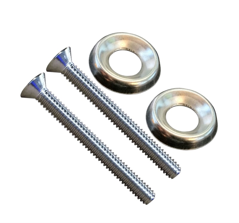 Rebco 1/4-20 Thrubolt Hardware (Mounts Free End Of Pull Handle Or Push ...