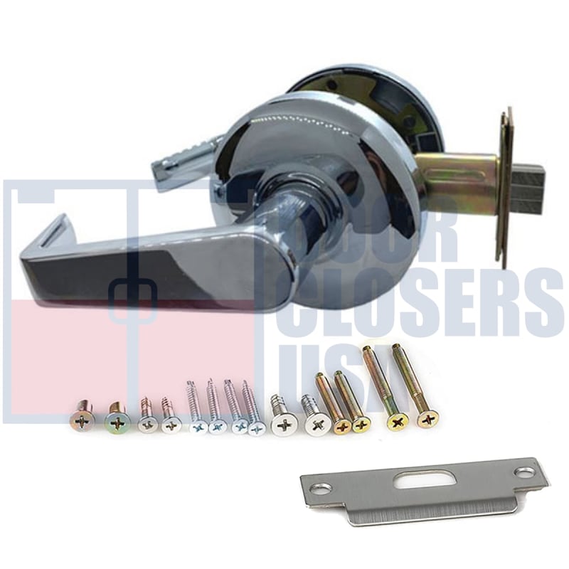 Cal-Royal Grade 2 Commercial Cylindrical Lever Handle Set, Passage ...