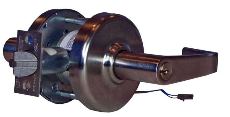CL03EL Fail Safe Electrified Storeroom Cylindrical Lock, 2-3/4 in ...