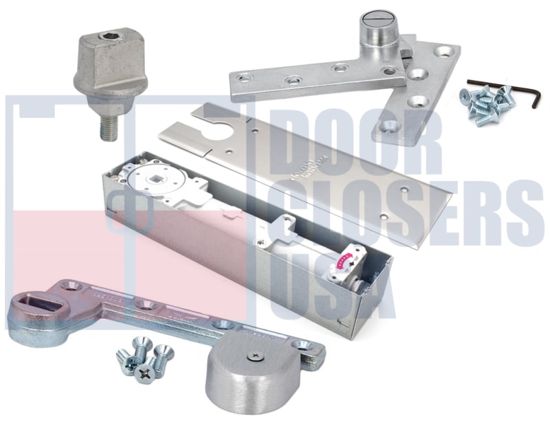 Dorma 3-1/8 in. Width x 13-7/16 in. Length x 2-3/8 in. Height Left Hand ...