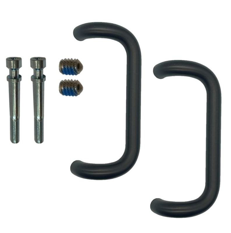 Storefront King Hardware Back To Back Offset Pull Handles, 3/8-24 Back ...