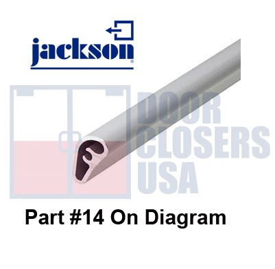 Jackson 1095 Part #14, 48" Length Replacement Aluminum Cross Bar Kit ...