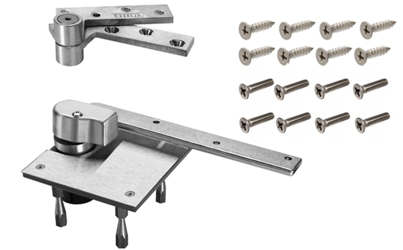 Heavy Weight 3/4 in Offset Floor Pivot Kit | Door Closers USA