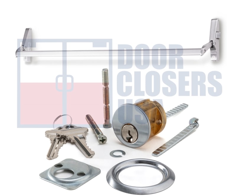 Storefront King ED45 Series Right Hand Reverse Rim Panic Exit Device ...