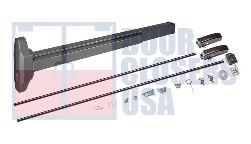 Storefront King ED80 Surface Vertical Rod Panic Hardware For 36 in ...