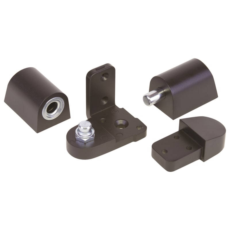 Jackson Right Hand 1/8 in. Recessed Storefront Glass Door Offset Pivot ...
