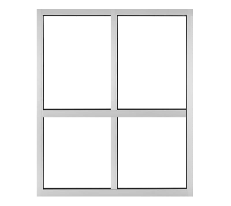 72 in. x 80 in. Commercial Storefront Window, 2 in. x 4-1/2 in Frame ...