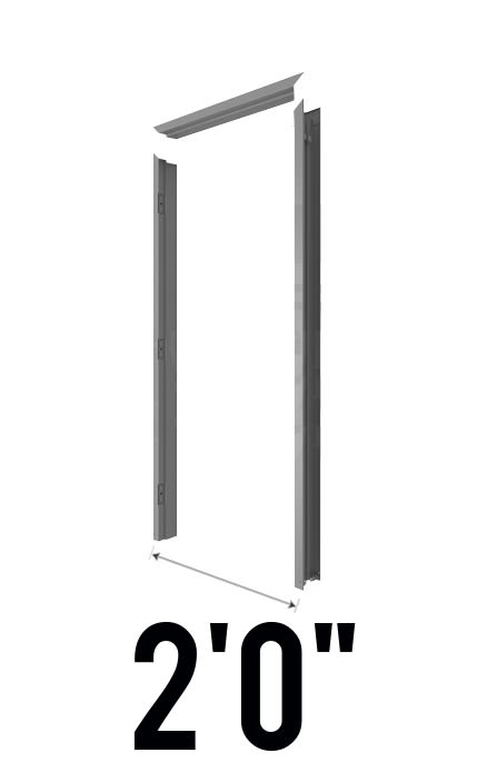 Patriot Hollow Metal Door Masonry Knock Down Frames| www.doorclosersusa.com