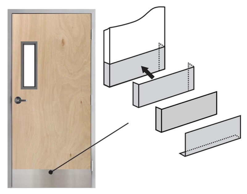 Commercial Door Protection Hardware | www.doorclosersusa.com