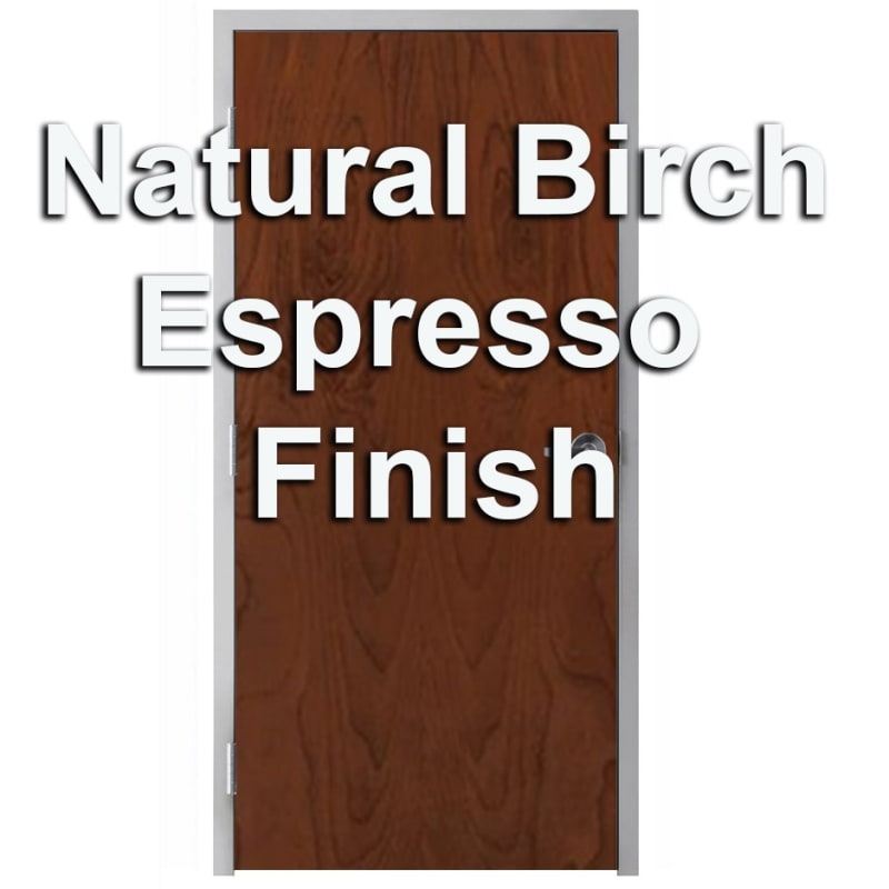 36 in. x 84 in. Birch Doors | Door Closers USA