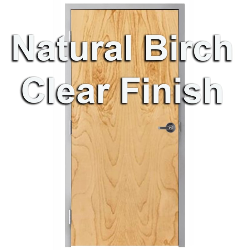 36 in. x 80 in. Birch Doors | Door Closers USA