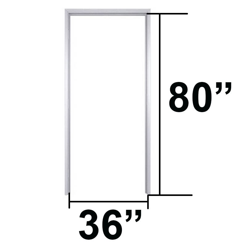 Pre-Finished Aluminum Frames For Wood Doors | Door Closers USA