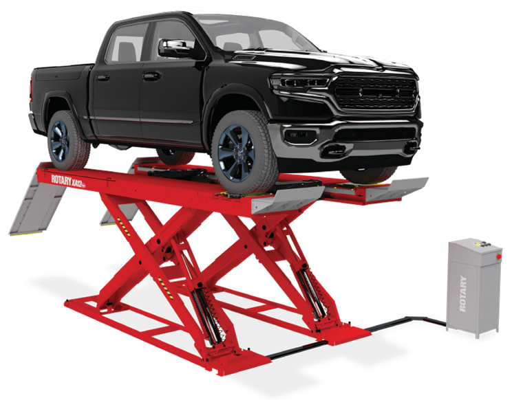 Rotary XA12 Alignment Scissor Lift 12,000 Lbs. Capacity
