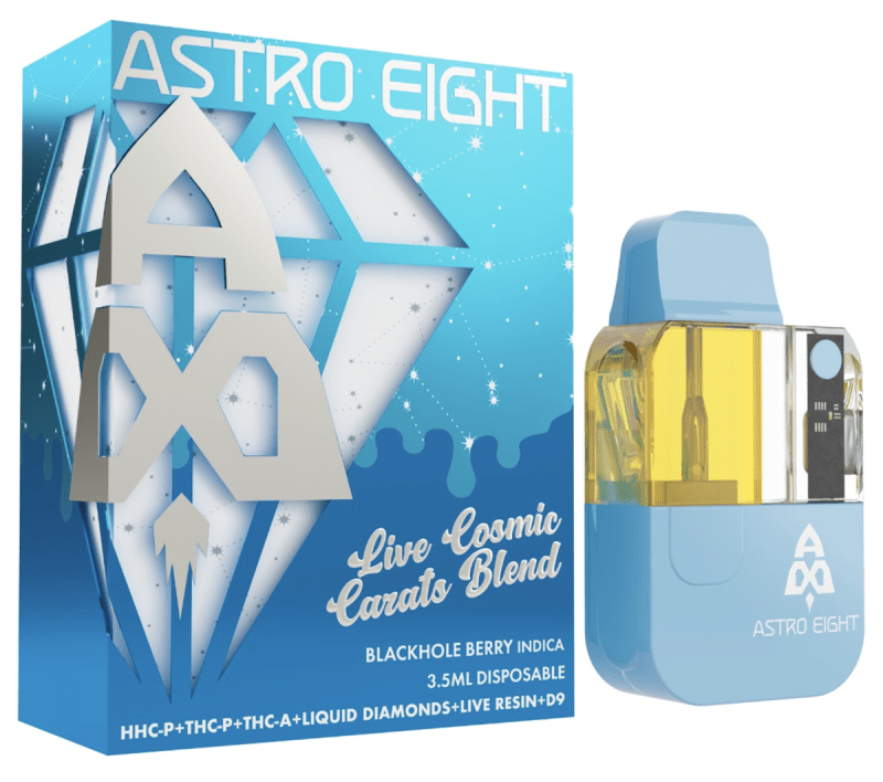 Astro Eight Live Cosmic Carats Blend 3.5G THC Blend - Blackhole Berry ...