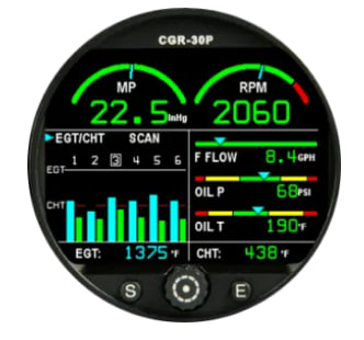 Electronics International CGR-30P Experimental Engine Monitor