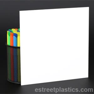 White Plexiglass Acrylic - SAMPLE CHIP SET