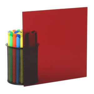 Transparent Red Plexiglass Acrylic Sheet - Cast - #2423