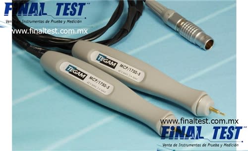 Tegam MCP / 1750-5 Sonda coaxial conector miniatura, 1750 Longitud del ...