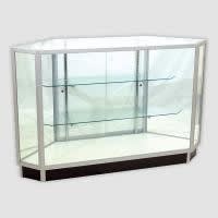 Extra Vision Corner Case| Extra Vision Glass Showcases| Fixture Depot