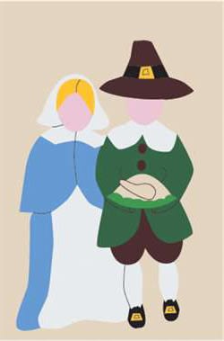 Pilgrims Handcrafted Mid Size House Flag