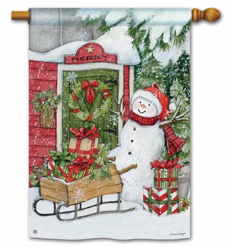 Special Delivery BreezeArt Standard House Flag