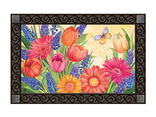 Spring Burst MatMates Decorative Doormat