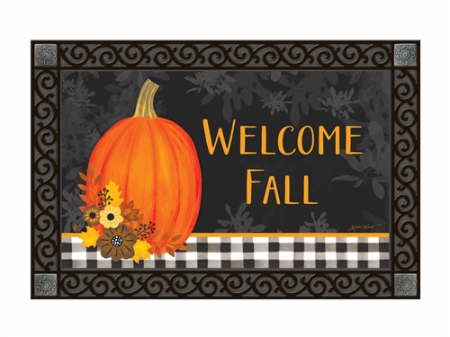 Fall Welcome MatMates Decorative Doormat