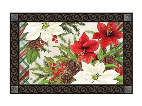 Deck the Halls MatMates Decorative Doormat