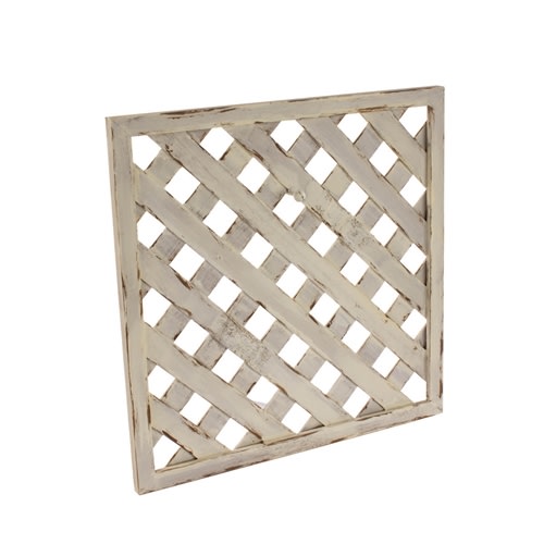 Gallery Charm & Mini Art Lattice Display (white)