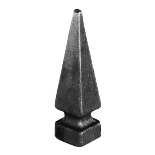 Indital Spear Point - 1-9/16" Base 5-7/8"H - Hot Stamped