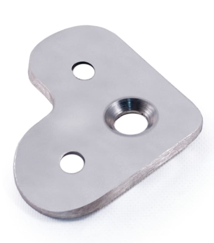 Indital Stainless Steel Mounting Plate 90 Degree, For Flat Face - 316 ...