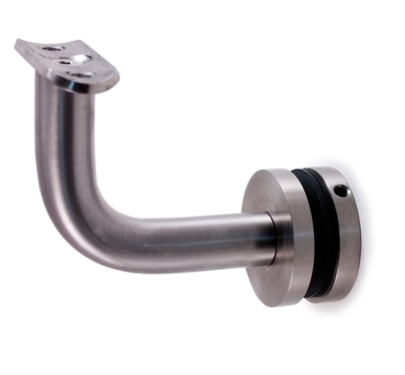 Indital Stainless Steel Handrail Support Includes Glass Clip and ...