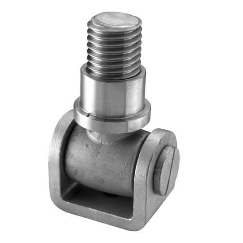 Indital Stainless Steel Hinge with "U" Bolt, Adjustable in Height, M24 ...