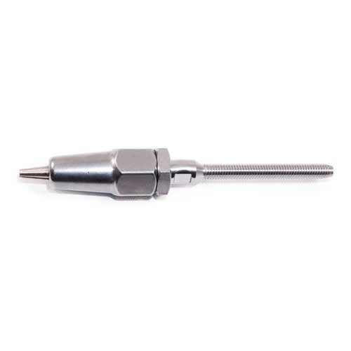 Indital Stainless Steel Swageless Thread Terminal M6 for Wire Rope 13/ ...