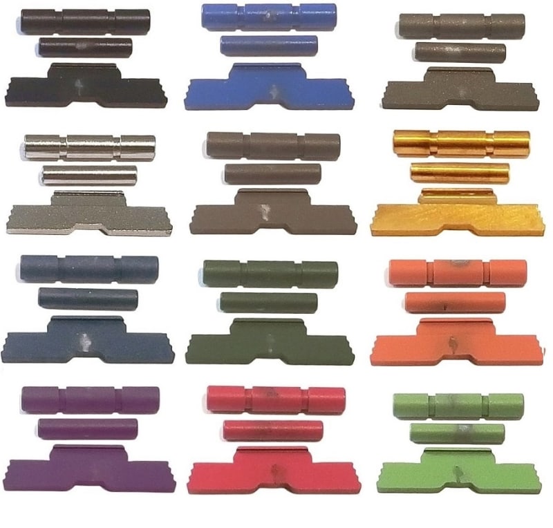 Pin Kit and Extended Slide Lock Lever For Glock 42 43 43X 48, Cerakote ...