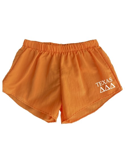 Texas Tri Delta Orange Shorts