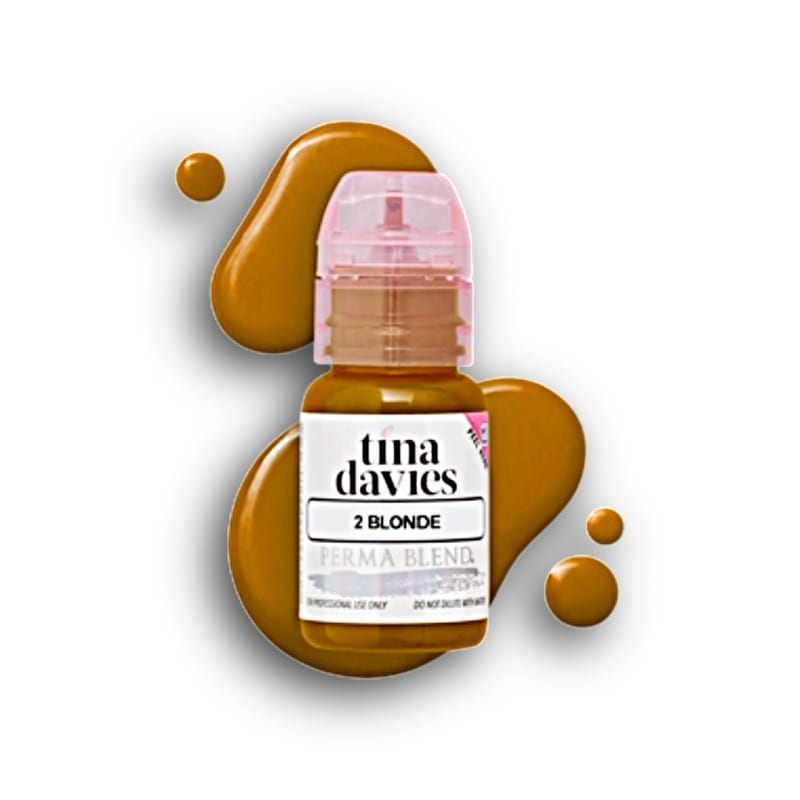 Tina Davies Blonde â€“ Soft PMU Brow Pigment for Light, Natural Results