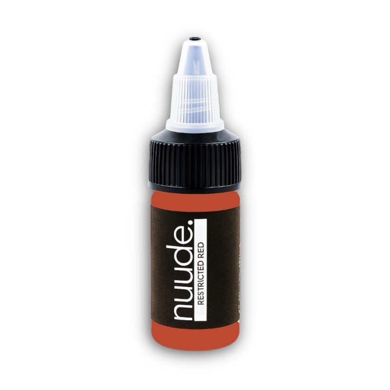Nuude â€“ Restricted Red | Paramedical Tattoo Pigment for Camouflage ...