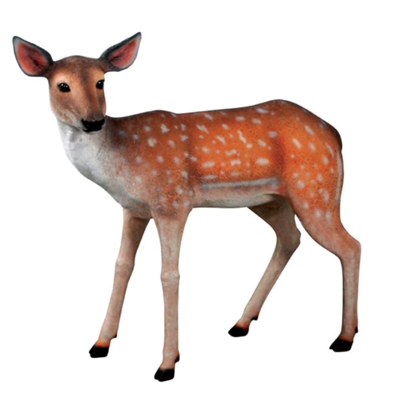 Fallow Deer Fawn in Multicolored Finish by AFD Home - AFD-11045204