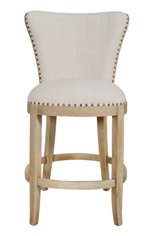 Farmhouse Cape Bar Stool in Natural Wood Finish by AFD Home - AFD-12014215