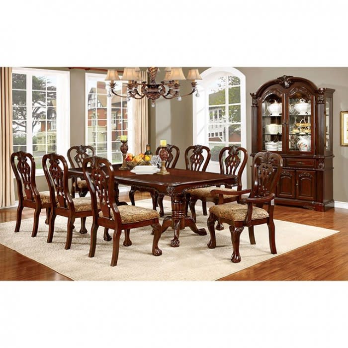 Elana 7 Piece Dining Room Set by Furniture of America - FOA-CM3212